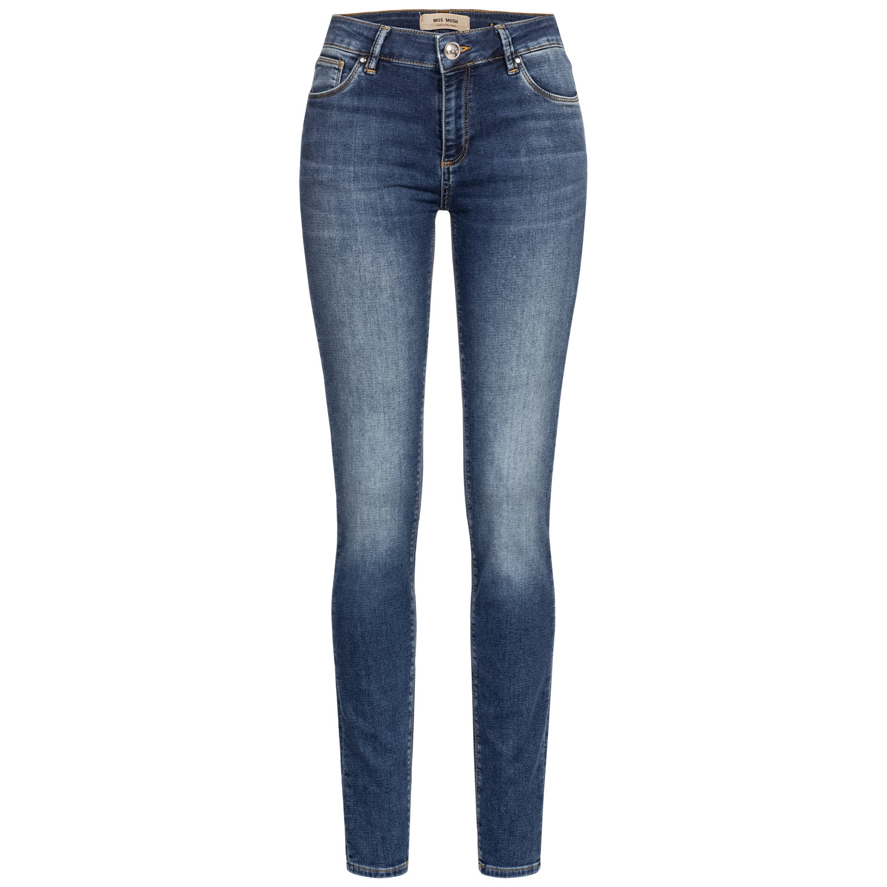 MOS MOSH Skinny Jeans JADE COSY - Blau von MOS MOSH | Online kaufen ...